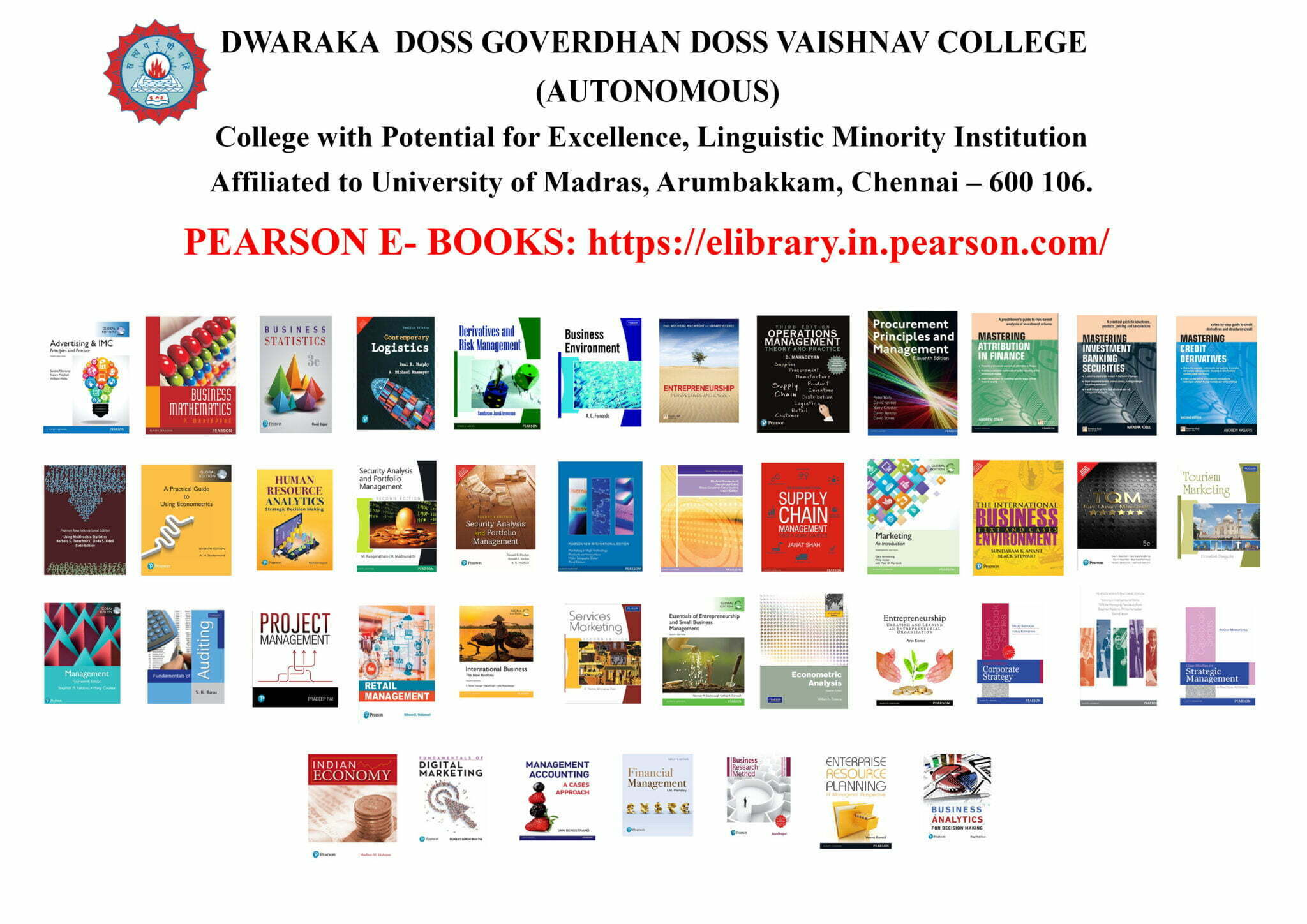 Pearson E-Library - DGVC