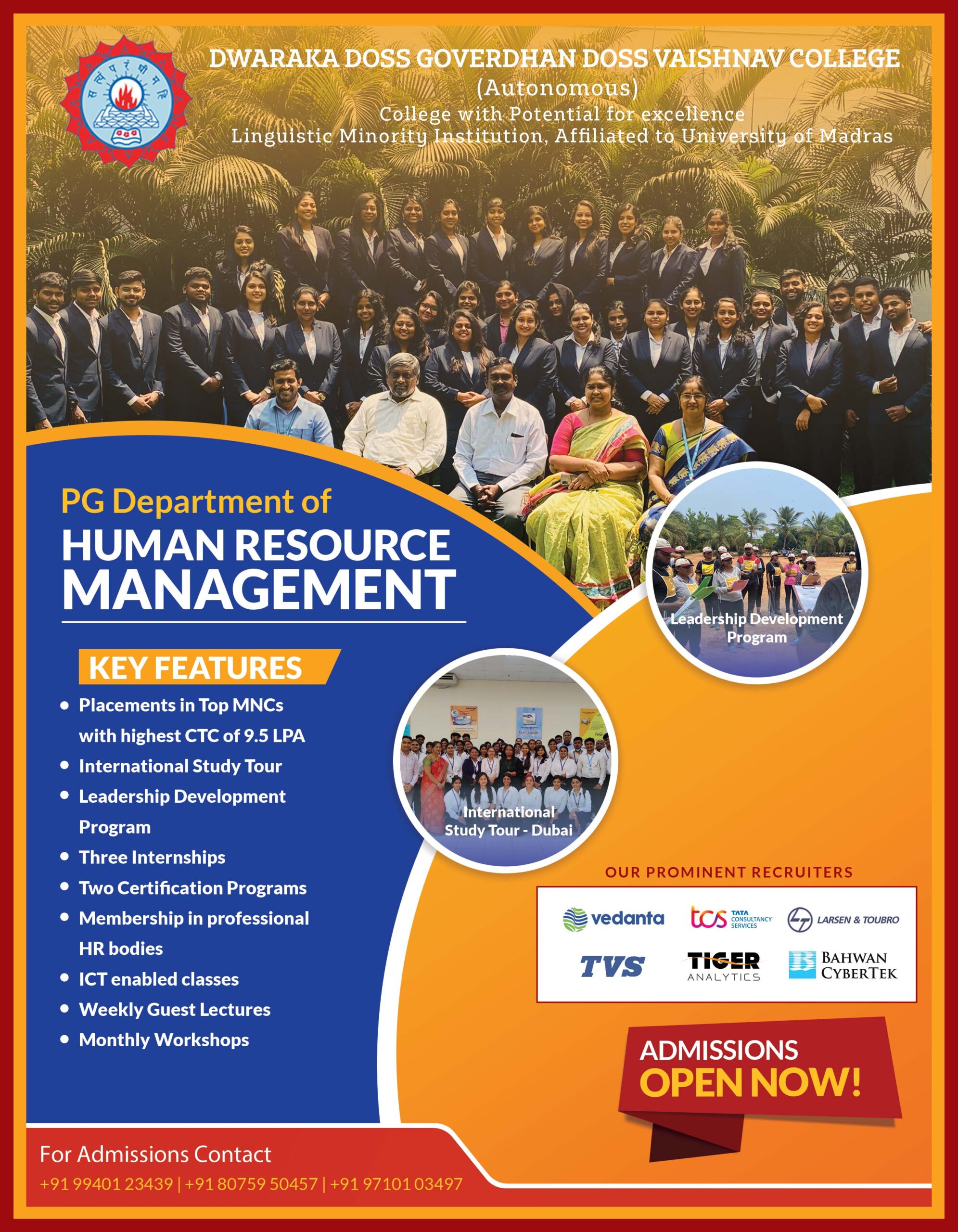 Department of Human Resource Management – Self – Financing – Home